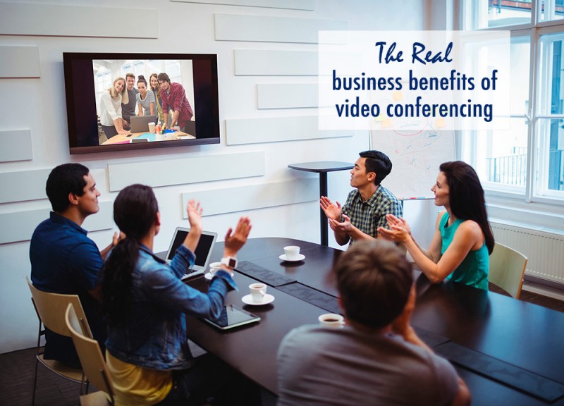 The real business benefits of video conferencing - Arrow Voice & Data